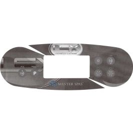 LSX Spas Topside Control Decal - X600064 | Master Spa Parts